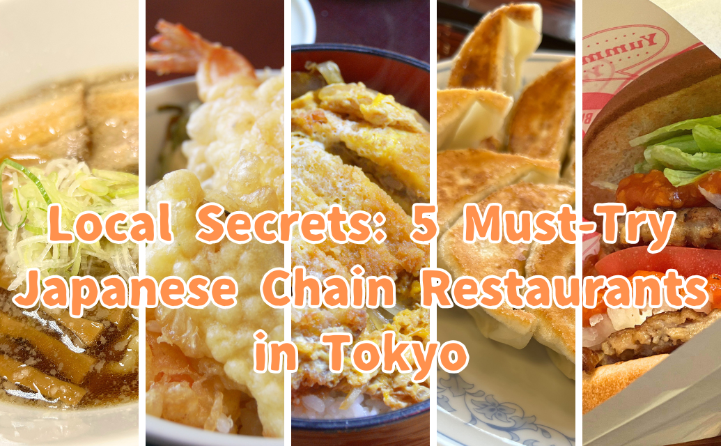 Local Secrets: 5 Must-Try Japanese Chain Restaurants in Tokyo - Japan ...